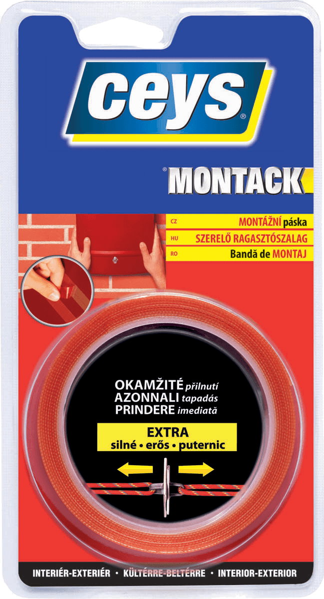 CEYS - MONTACK EXPRESS - oboustranná páska 2,5 m